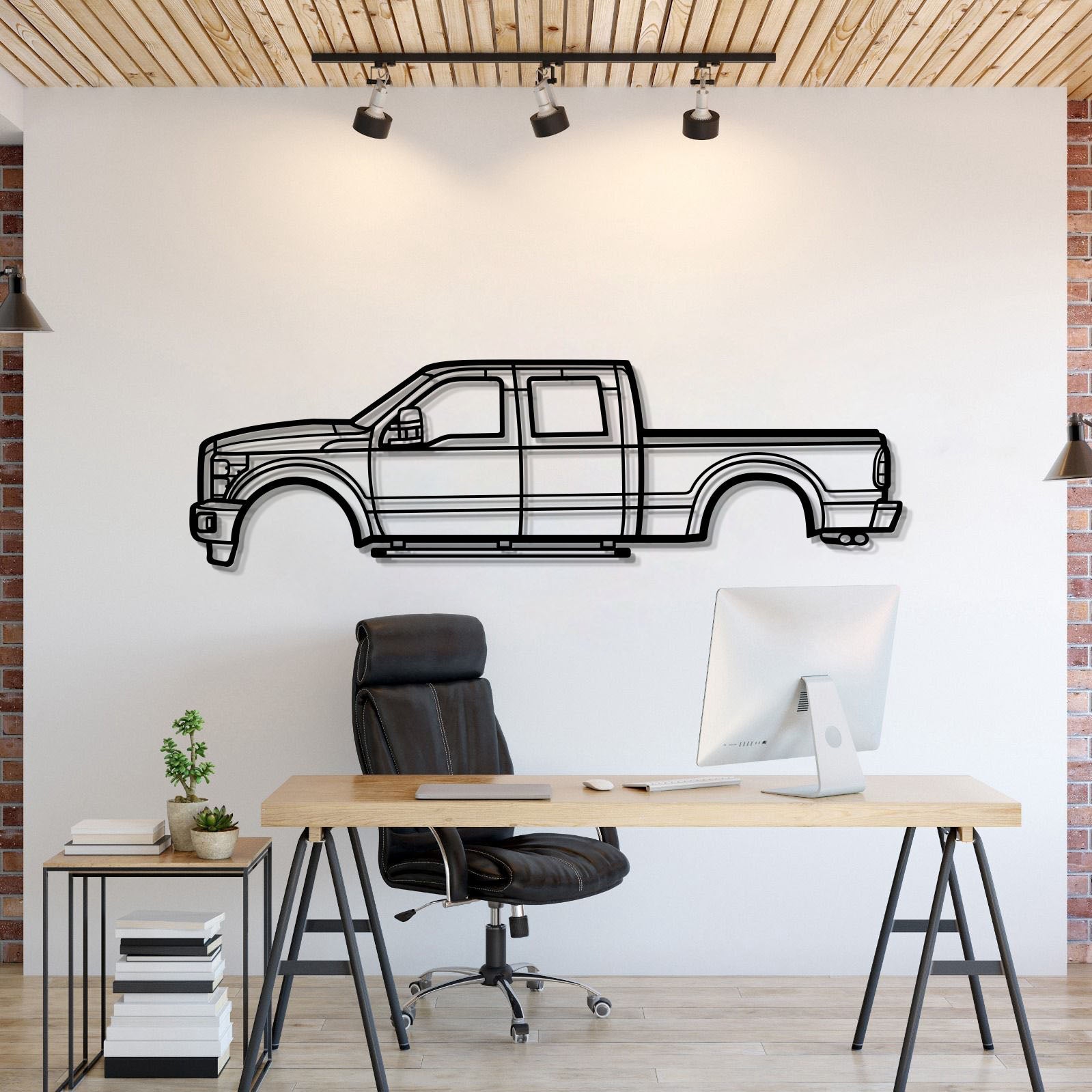 2011 F-250 Super Duty 3rd Gen Metal Car Wall Art - MT0419 – DRIVEN ...