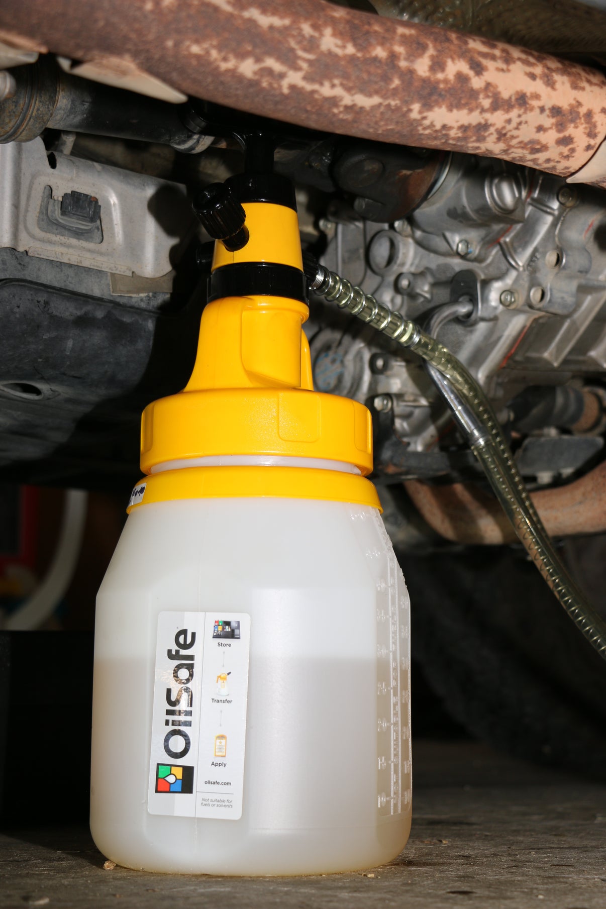 OilSafe | Fluid Pump Kit | Fluid Transfer Container Kit (Includes: Drum ...